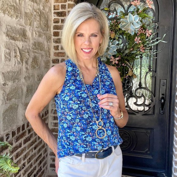 CAbi | Tops | Cabi 4349 Take Two Top Fall 222 Small Euc | Poshmark